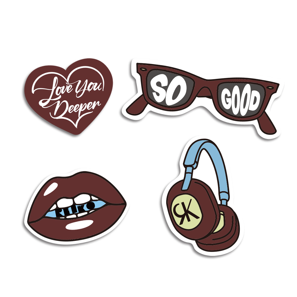 Love You Deeper Sticker Set – BMSG